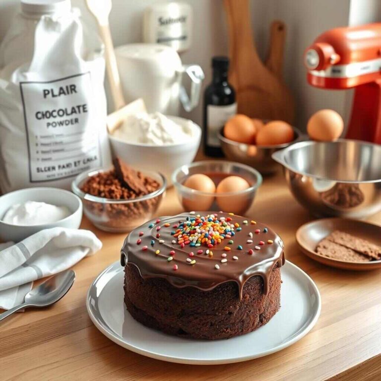 Easy Homemade Chocolate Bento Cake Recipe - Norah Recipes